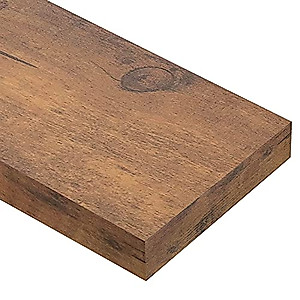 QEEIG Farmhouse Floating Shelves Bundle (Contains 2 Items)