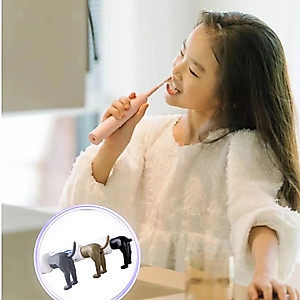 MZLUWM 3Pcs Pooping Dog Butt Toothpaste Topper,Funny Creative Toothpaste Squeezer, Funny Toothpaste Dispenser,Pooping Toothpaste Cap,Toothpaste Dispenser Fun Interesting Gadgets Gift for Friends