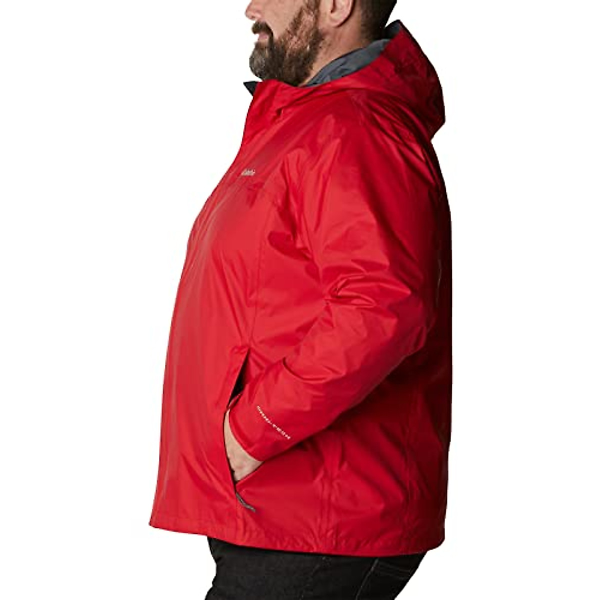 Columbia Men's Watertight II Jacket, Mountain Red, Large