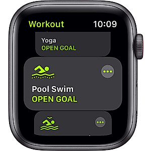 Apple Watch SE (GPS, 40mm) - Space Gray Aluminum Case with Midnight Sport Band (Renewed)