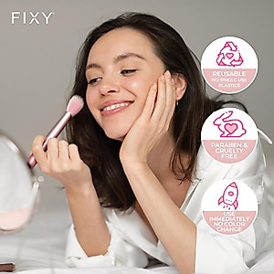 FIXY Makeup Repair Kit - Repressing tool for Eyeshadows, Blush & Highlighter or Depot | Organize Makeup Pans in Makeup Palette with Mirror | Makeup Artist Must Haves