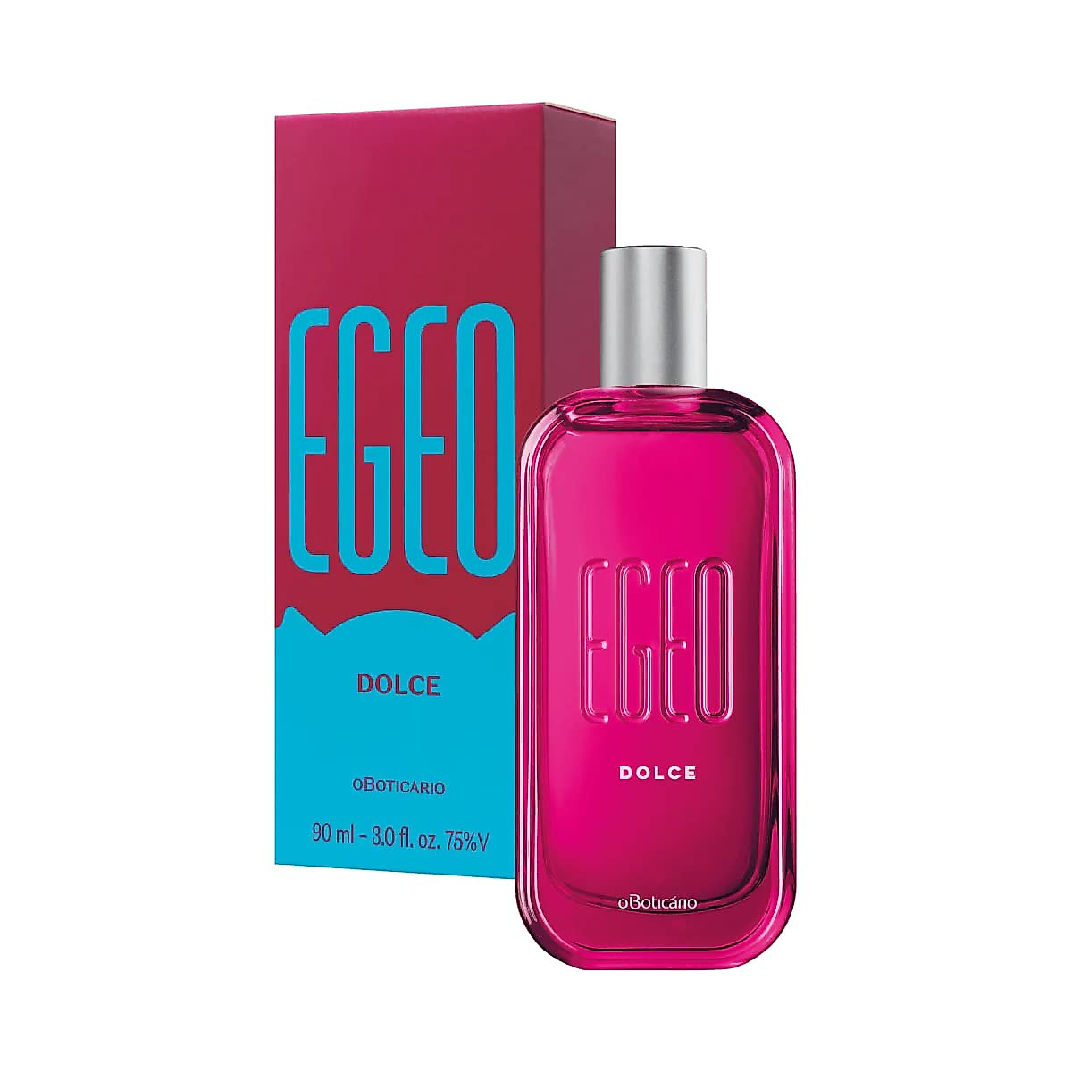 O BOTICARIO Egeo Dolce Eau de Toilette, Girls Long Lasting Perfume, Sweet & Fruity Perfumes for Women, 3 Ounce