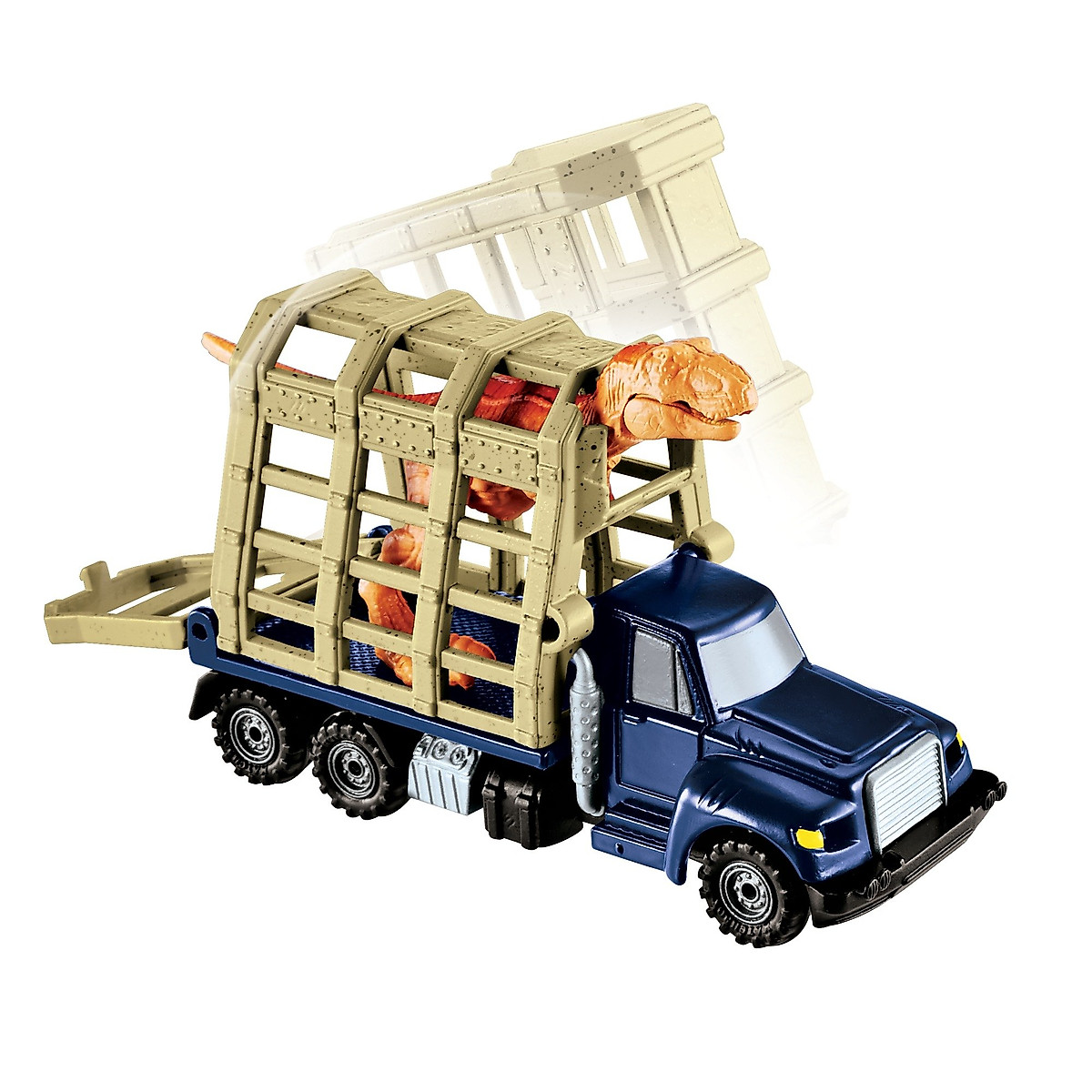 MATCHBOX JURASSIC WORLD DINO TRANSPORTERS T. Rex Trailer