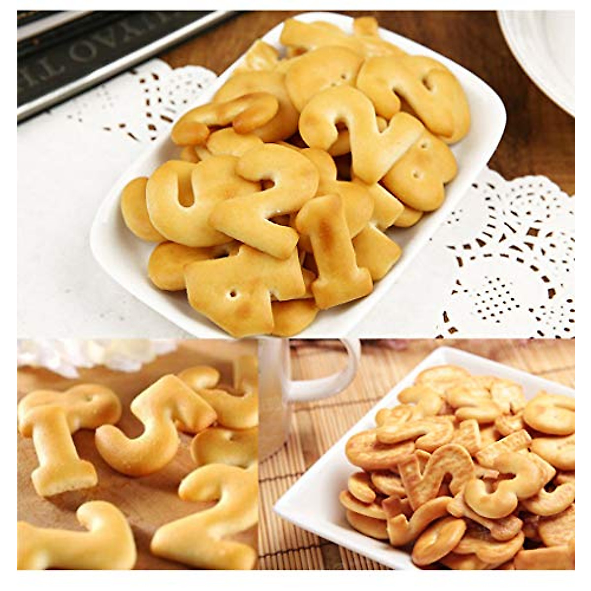 Numbers Cookie Cutters 2 Inches 9pcs Jelly Fondant Cutter set, Stainless Steel, Large Number cutter for Fondant Biscuit, Cake, Fruit, Vegetables, or Dough Stainless Steel (2'' Number cutter)