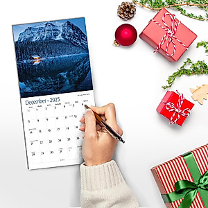 RED EMBER Brilliant Seasons 2023 Hangable Monthly Wall Calendar | 12" x 24" Open | Thick & Sturdy Paper | Giftable | Simply Stunning