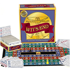 Wit's End - A Mind Challenging Trivia and Brain-Teasing Game That Will Test Players' Wits & Knowledge - for Adults & Family