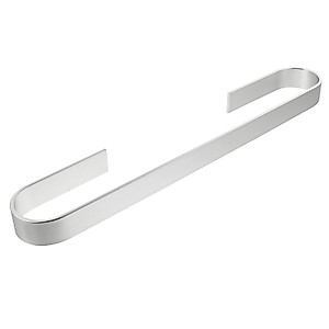 DRESSOOS 1 Set Nail Towel Rack Black Towel Holder Wall Mounted Towel Holder Kitchen Cabinet Holder Simple and Elegant Towel Holder Sticky Hanger Bathroom Shelf Household Space Aluminum