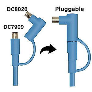 KarlKers 20Ft Jackery Extension Cable 14AWG, Waterproof Jackery Cable, DC 8mm Extension Cable, 8mm DC Power Plug With DC8020 For GZ Yeti Aker Jackery Solar Generator Portable Power Station Solar Panel
