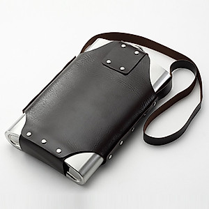 YWQ 64 oz Classic Style Stainless Steel Liquor Whiskey Hip Flask Silver