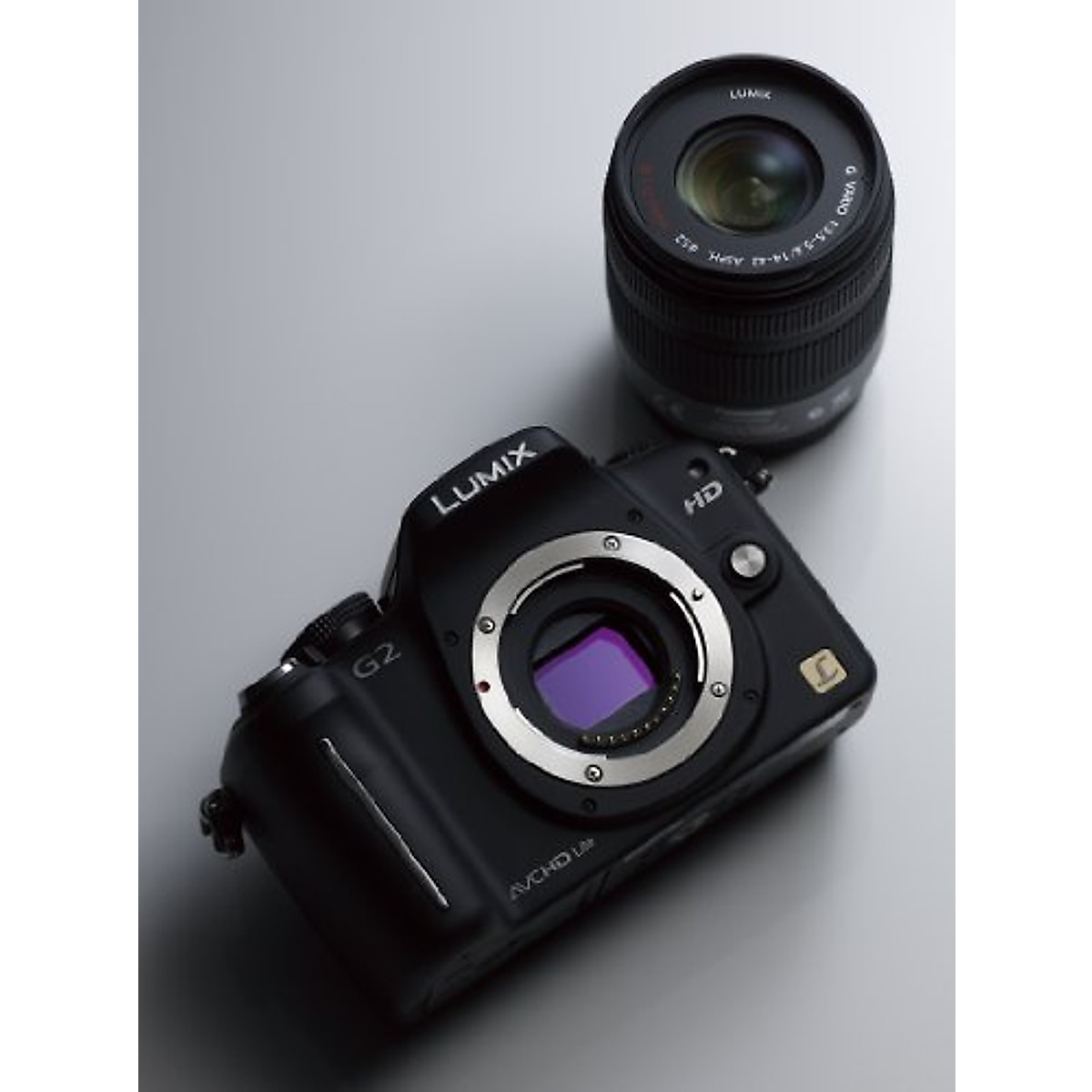 Panasonic Lumix DMC-G2 12.1 MP Live MOS Mirrorless Digital Camera with 3-Inch Touch Screen LCD and 14-42mm Lumix G VARIO f/3.5-5.6 MEGA OIS Lens (Black)