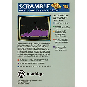 SCRAMBLE ATARI 5200