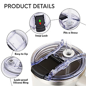 Chaos Coordinator Gifts - Birthday Gifts for Women - Thank You Gifts for Teacher - Christmas Gifts for Women, Mom, Coworker, Manager, Teacher, Boss - Stainless Steel Tumbler with Handle and Straw 40oz