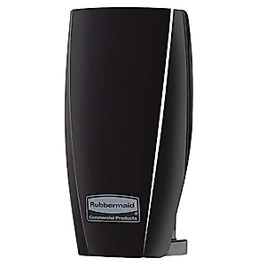 Rubbermaid Commercial Products 1793546 TCell Automated Odor-Controlling Aerosol Air Care System, Fanless, Black