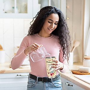 365FURY First Mothers Day Gifts For New Mom, Daughter From Baby, Sister, Son - 1st Mothers Day Coffee Mug - Elephant 20oz Double Wall Vacuum Insulated Tumbler With Lid for Woman