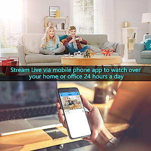 zhiroad Hidden Camera Speaker, 180° Rotating WiFi Spy Camera Hide in Bluetooth Speakers, 1080P Nanny Cam with Phone App Remote Viewing, Live Streaming, Motion Detection, Video Recording