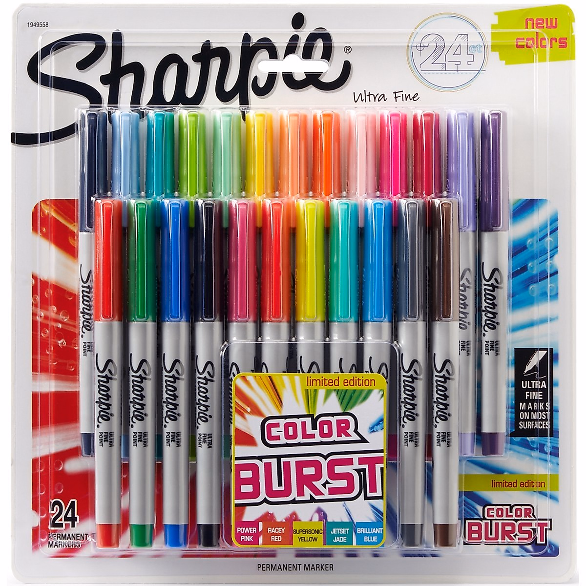 Sharpie Color Burst Ultra Fine Markers