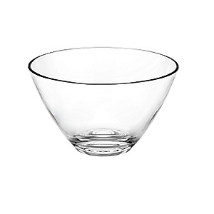 Glass Individual Small Bowl - Set of 6-4.75" D - By Barski - European Quality - Could Be Used For Small Fruit/Nut/Dessert - Bowls are 4.75" Diameter - Made in Europe