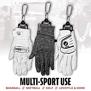 Franklin Sports Batting Glove Aerator Inserts - Dries Sweat + Eliminates Odor - Fits Baseball, Softball, Football, Golf + Work Gloves - Adult + Kids Size