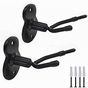 Peng Da Violin Viola Wall Mount Hanger,Violin Viola Hook,with Bow Hook,Home & Studio Wall Mount Violin Hangers