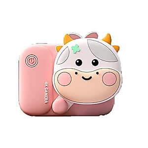 LINXHE Kids Camera - Digital Children Camera 48M 1080P Video Camera Toddler Boys Girl, 2.4 inch HD Screen Toys Christmas Birthday Gifts for Boy Girl (Color : Pink-2)