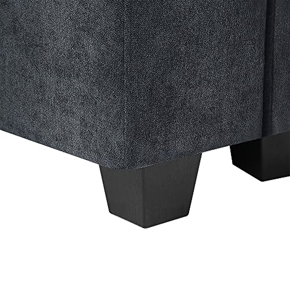 130" L-Shaped Convertible Modular Sectional Sofa with Reversible Chaise, Feather Filled, 5-Seat, 4 Pillows