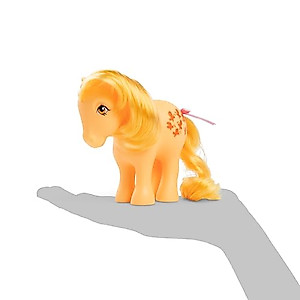 My Little Pony, 40th Anniversary 4-Inch Butterscotch, Original 1983 Collection, Long, Brushable Mane and Tail, Action Figure, Great for Kids, Toddlers, Girls, Ages 4+