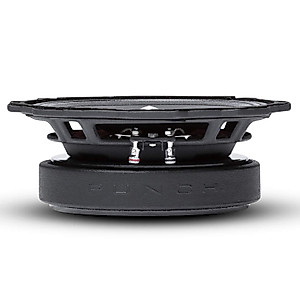 Rockford Fosgate PPS4-6 Punch Pro Single 6.5" Component 4-Ohm Midrange Speaker 100 Watts RMS / 200 Watts Peak - Black