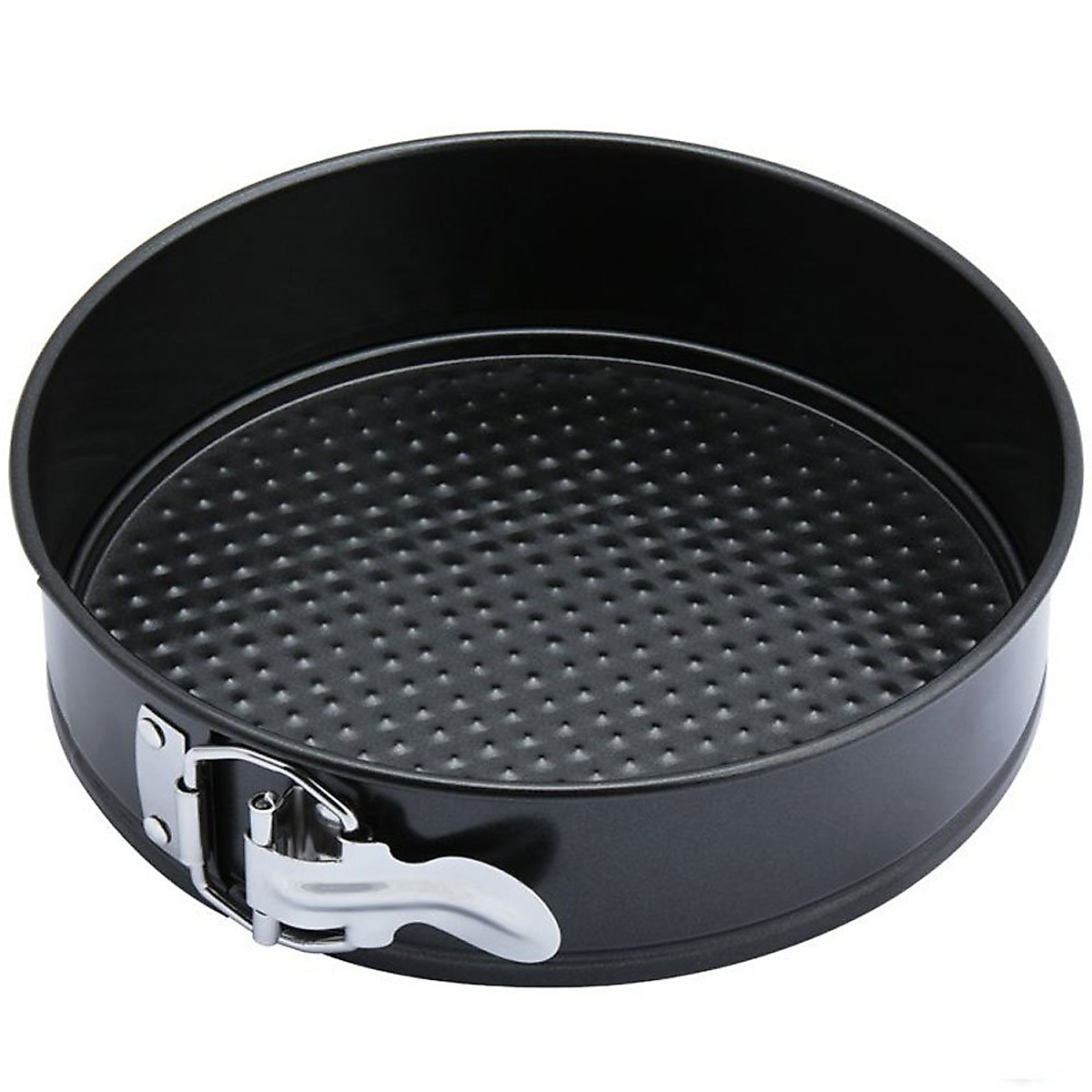 BOER INC 11 Inch Non-stick Springform Pan Cheesecake Pan Leakproof Cake Pan Bakeware with Removable Bottom Perfect for making Birthday Party Wedding Cake (11 Inch)