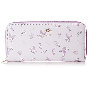 アルディ Aldi SR1-11 Women's Sanrio Round Long Wallet Kuromi