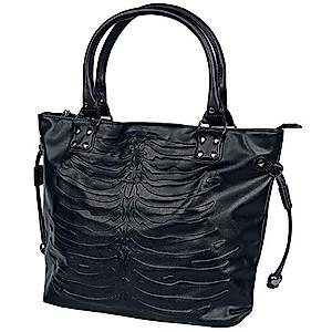 Lost Queen Women's Black Vespera Embossed Bag