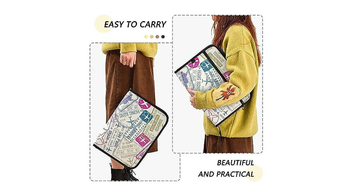 susiyo Expanding File Folder - Organize A4 Documents Easily