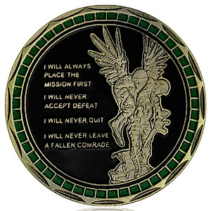 US Army Challenge Coin Army Soldier Values Military Coin