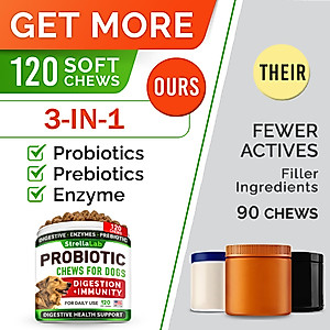 Allergy Relief + Probiotics for Dogs Bundle - Itchy Skin Treatment + Digestion&Gut Health - Omega 3&Pumpkin + Probiotics - Allergy&Anti Itch Support Supplement + Upset Stomach&Gas Relief - Made in USA