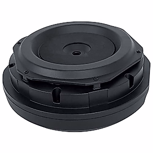 Rockville RockGhost V2 Powered 11" 800w Car Subwoofer Fits Inside Spare Tire,Black
