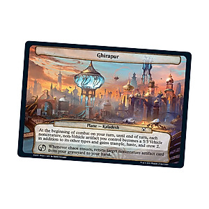 Magic: The Gathering March of the Machine Commander Deck - Tinker Time (100-Card Deck, 10 Planechase cards, Collector Booster Sample Pack + Accessories)