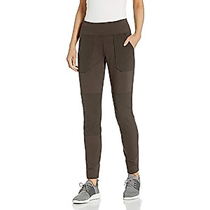 Carhartt womens Force Stretch Legging (Plus Sizes) Work Utility Pants, Dark Coffee, Large US