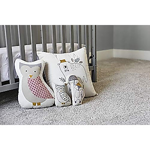 Primitives by Kathy Softie Throw Pillow, 5 x 4-Inches, Owl