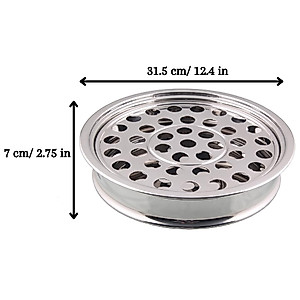 Communion Ware A Holy Wine Serving Tray - Stainless Steel (Silver/Mirror)