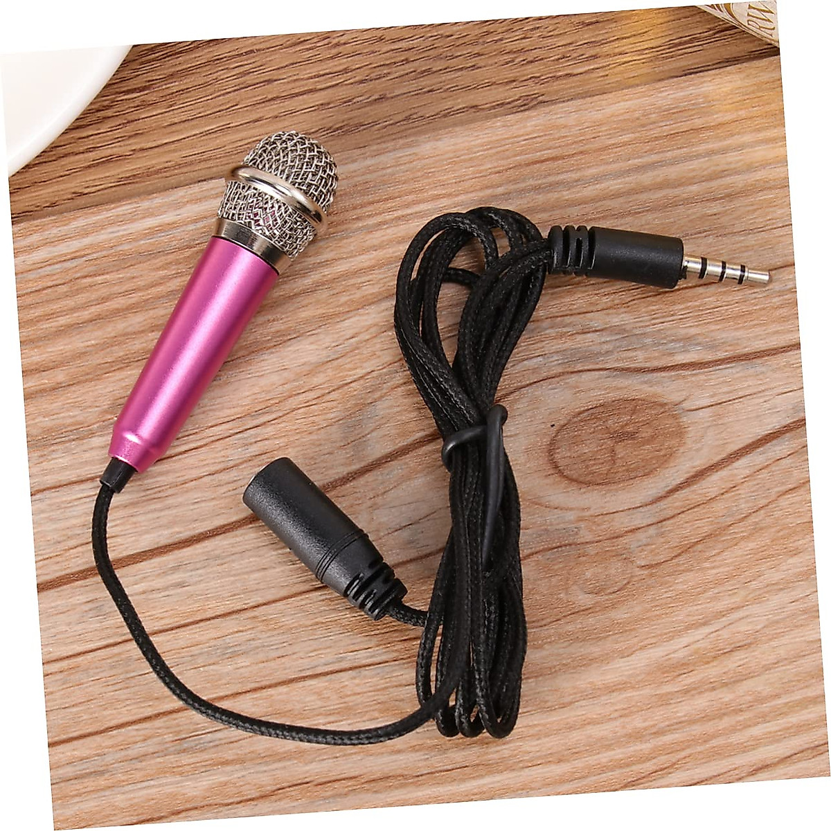 ERINGOGO 3pcs Mini Wireless Speakers for Computer Wire Connect Mic Speaker Machine Wireless Mic Wireless Computer Speakers Small Microphone Mic for Phone USB Mic Electric Wire Handheld