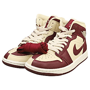 Jordan Womens WMNS Air Jordan 1 DR0501 200 Split Cherrywood Red - Size 6W