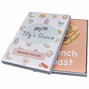 Tilly's Choice - Breakfast Edition Happy Mealtimes Through Choice | Picky Eaters Toddler Flash Cards 2-4 Mealtime Choice Cards Gift for New Parents Baby Shower Learning ABC Activity