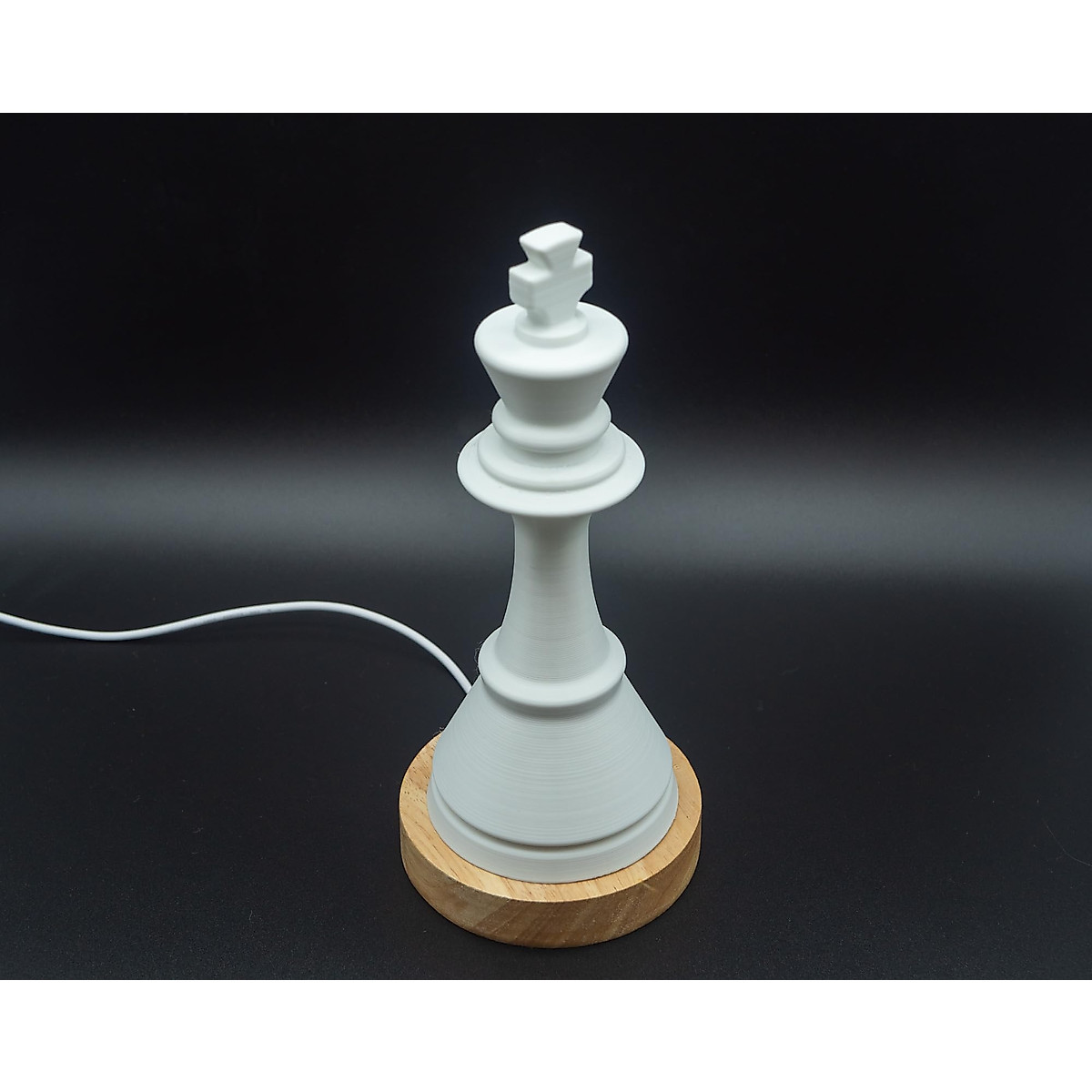 Chess King Lamp