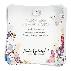 Scripture Memory Cards - Sadie Robertson - Live Mighty