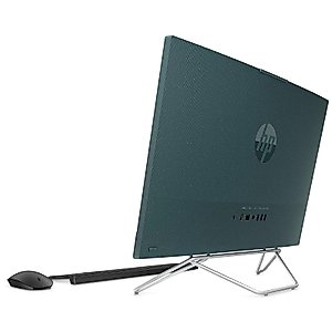 HP 2023 All-in-One AIO Desktop 23.8" FHD IPS Touch 10-Core Intel Core i5-1235U Iris Xe Graphics 16GB DDR4 1TB SSD WiFi AX RJ45 HDMI Webcam Wireless Mouse KB Starry Forest Windows 11 Pro w/RE USB