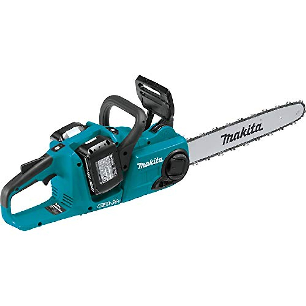 Makita XCU04PT1 36V (18V X2) LXT® Brushless 16" Chain Saw Kit with 4 Batteries (5.0Ah)