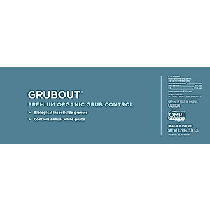 Lawnbox GrubOut 100% Organic Grub Control Insecticide 8.25 lb Bag Covers 2,500 sq ft