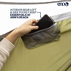 ENO, Eagles Nest Outfitters JungleNest Hammock, Evergreen