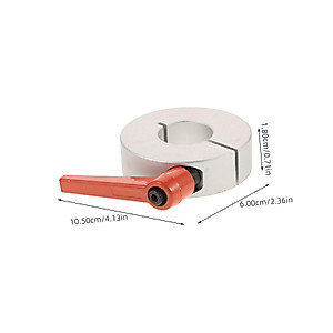 SEWOART Office Chair Protection Kit Office Chair Cylinder Saver Replacement Office Chair Lifting Saver Pneumatic Cylinder Saver for Chair Cylinder Chair Saver Silver Stainless Steel