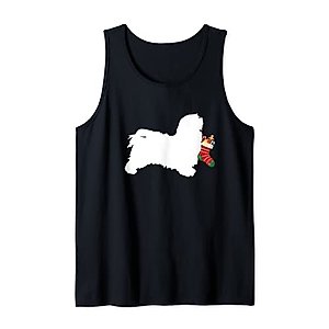 Havanese Christmas Stocking Stuffer Dog Tank Top