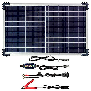 Optimate Solar Duo 40W, TM522-D4, 6-Step 12V / 12.8V 3.3A Weatherproof Solar Battery Saving Charger & maintainer